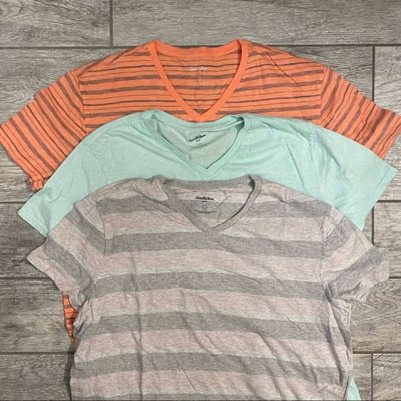 Goodfellow & Co | Shirts | Goodfellow Co Bundle Vneck Tees | Poshmark